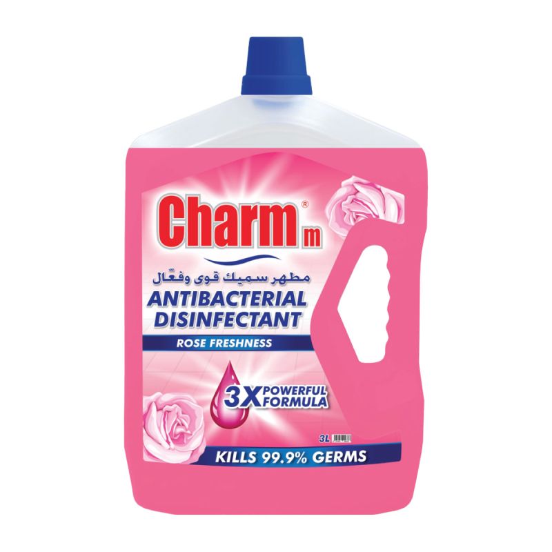 Charm Antibacterial Disinfectant Rose Freshness 3L