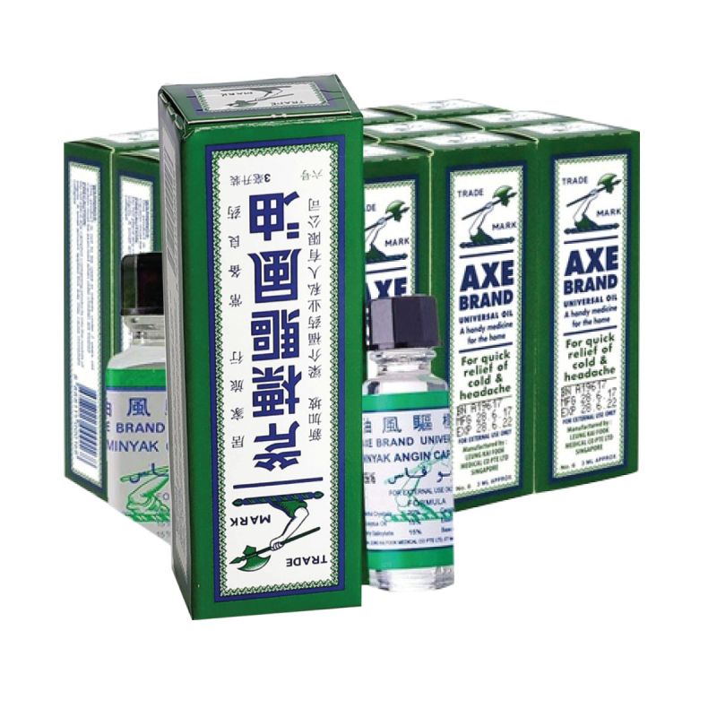 Axe Brand Universal Oil for Quick Relief of Cold & Headache 6x3ml