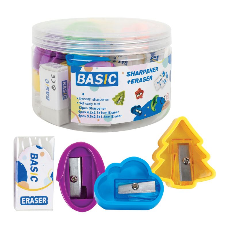 Basic Sharpener and Eraser