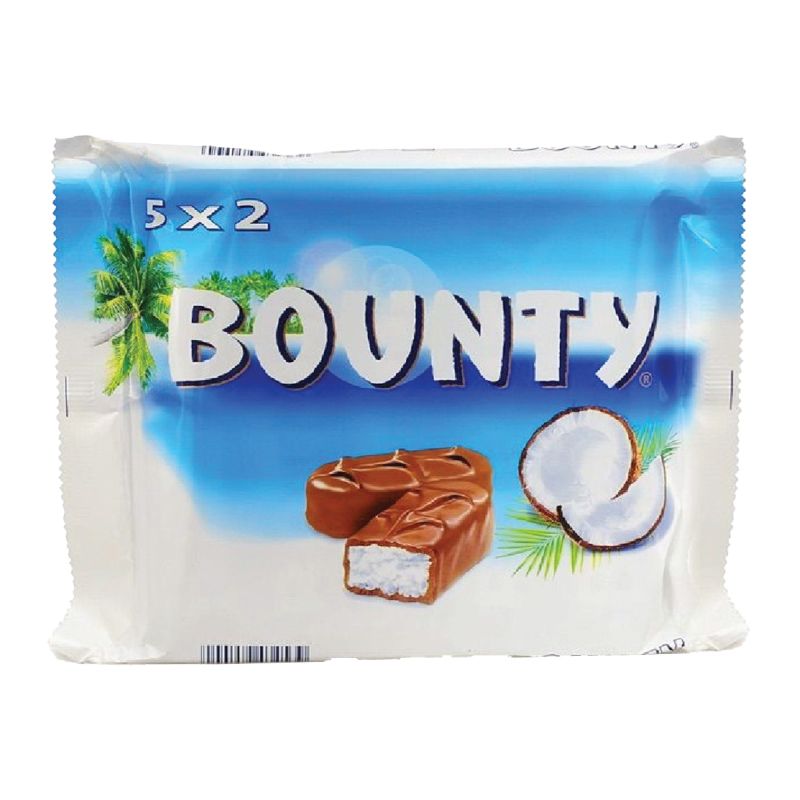 Bounty Coconut & Milk Chocolate Bars Multipack 285g
