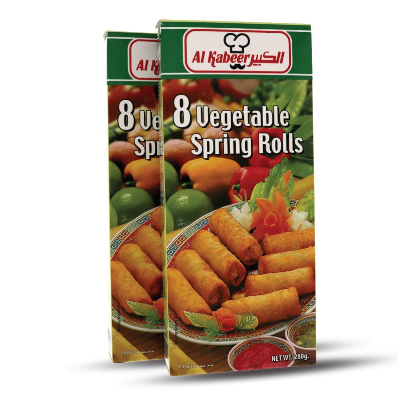 Al Kabeer Vegetable Spring Rolls 560g