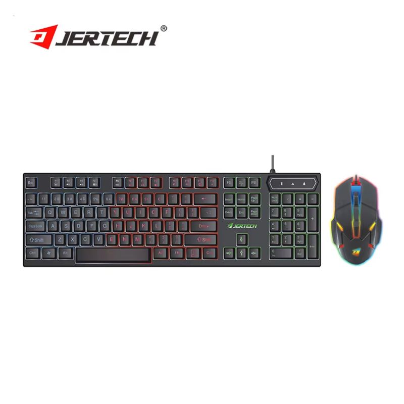 Jertech Gaming Keyboard With Mouse Set