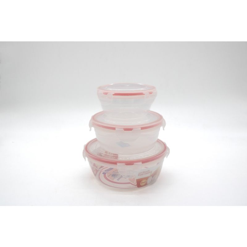 Storage Box Round 3 Pieces