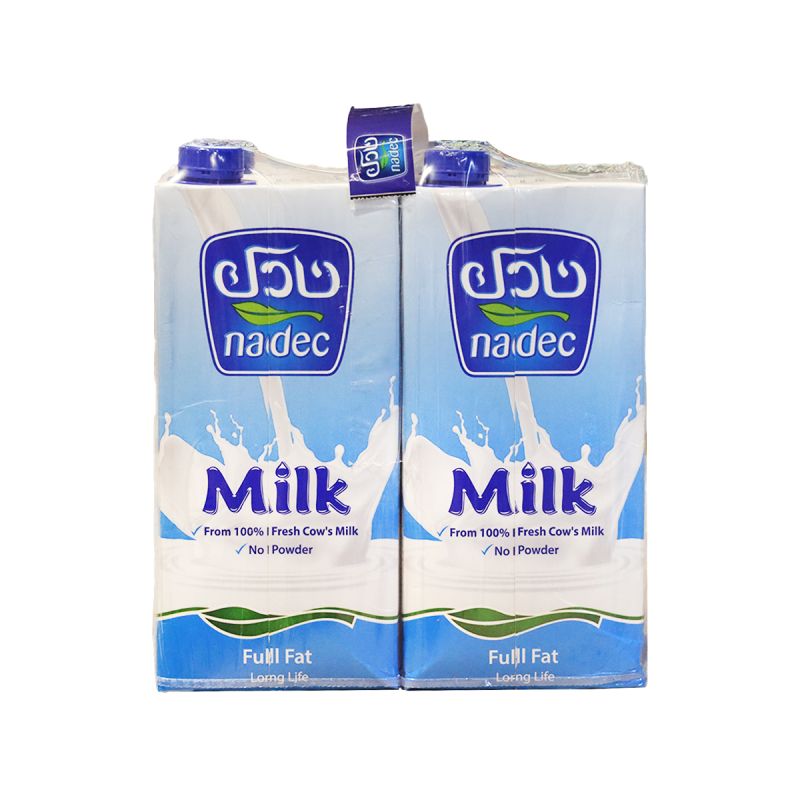 Nadec Uht Milk Full Cre 4X1Lt