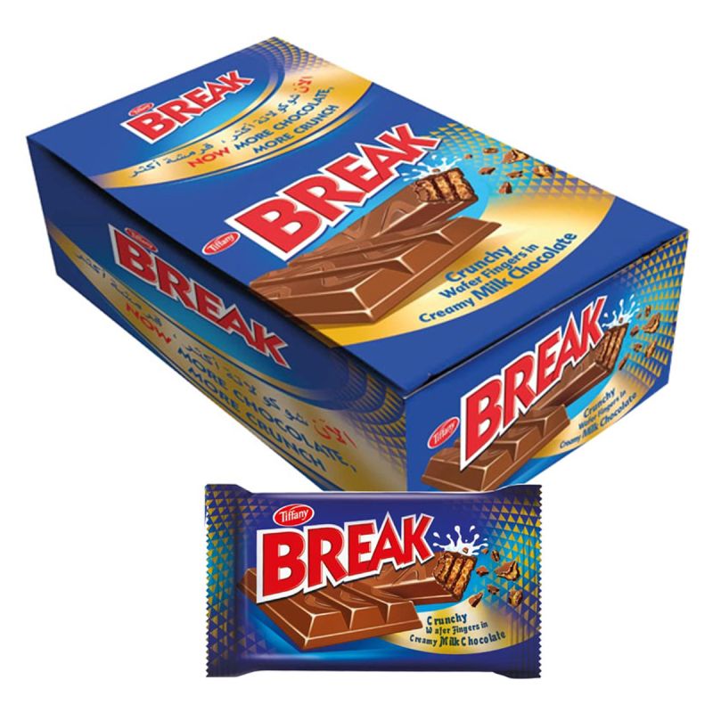 Tiffany Break Crunchy Wafer Fingers 12x25g