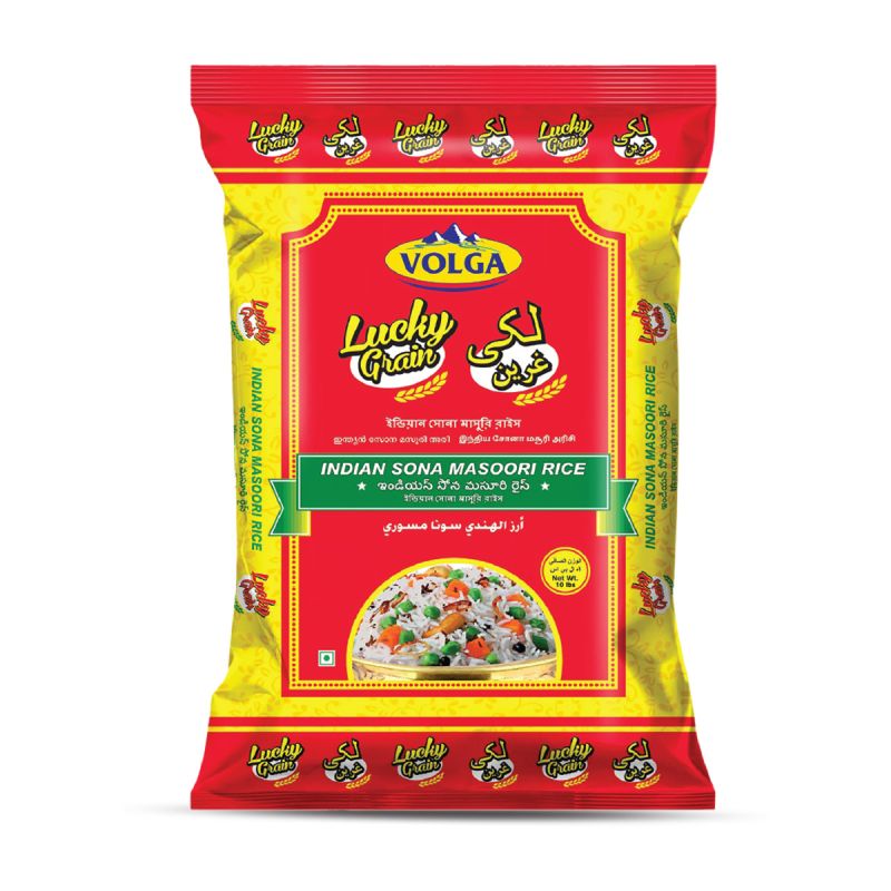 Volga Sona Masoori Rice 10Lbs