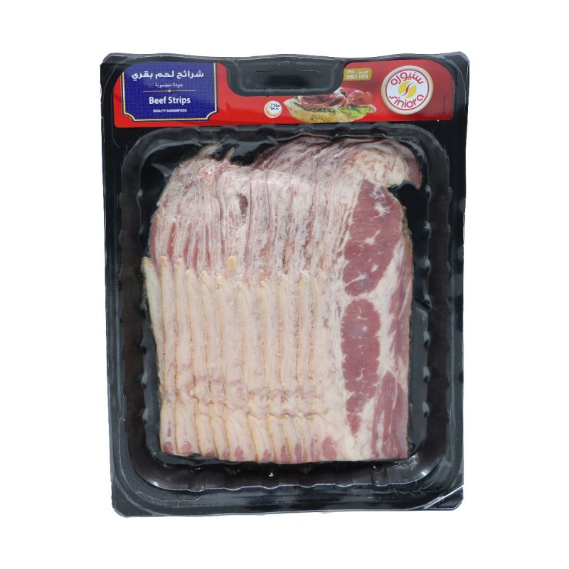 SINIORA BEEF STRIPS 200GM