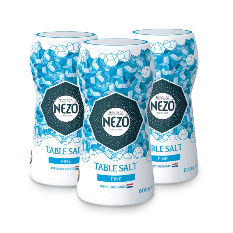 Nezo Salt Blue Bottle 3x600gm