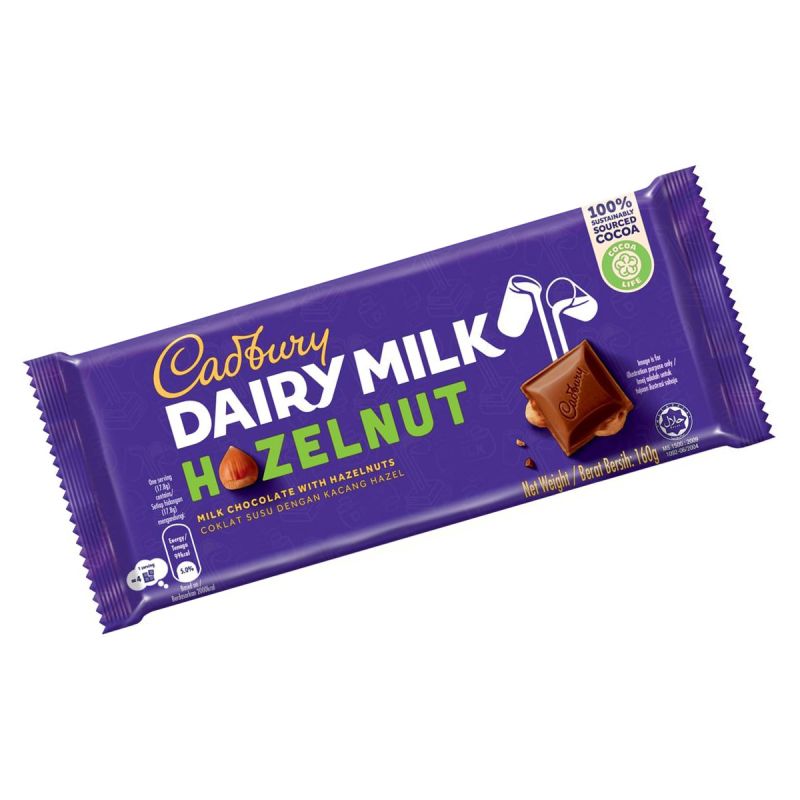 Cadbury Hazelnut Diarymlk 160g