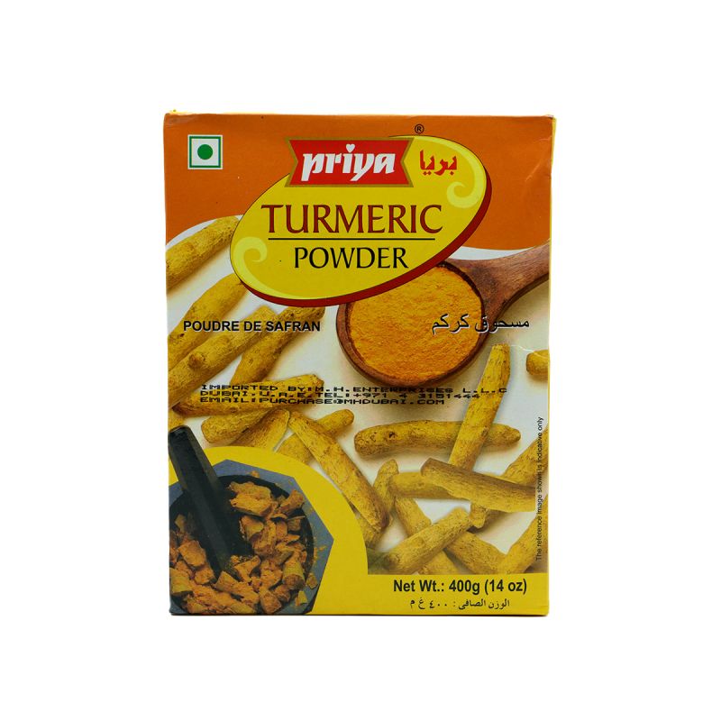 Priya Powder Turmeric Box 400G