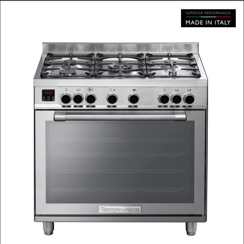 Tecnogas Superiore Stainless Steel Gas Cooker NG170X96G5VC