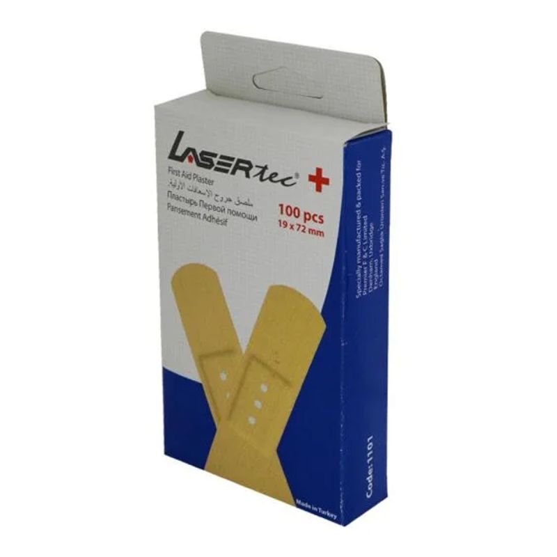 Laser First Aid Plaster 100 Pieces