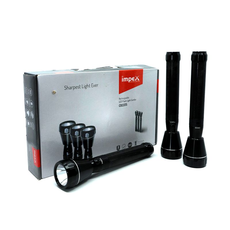 Impex Rechar Torch Light Combo