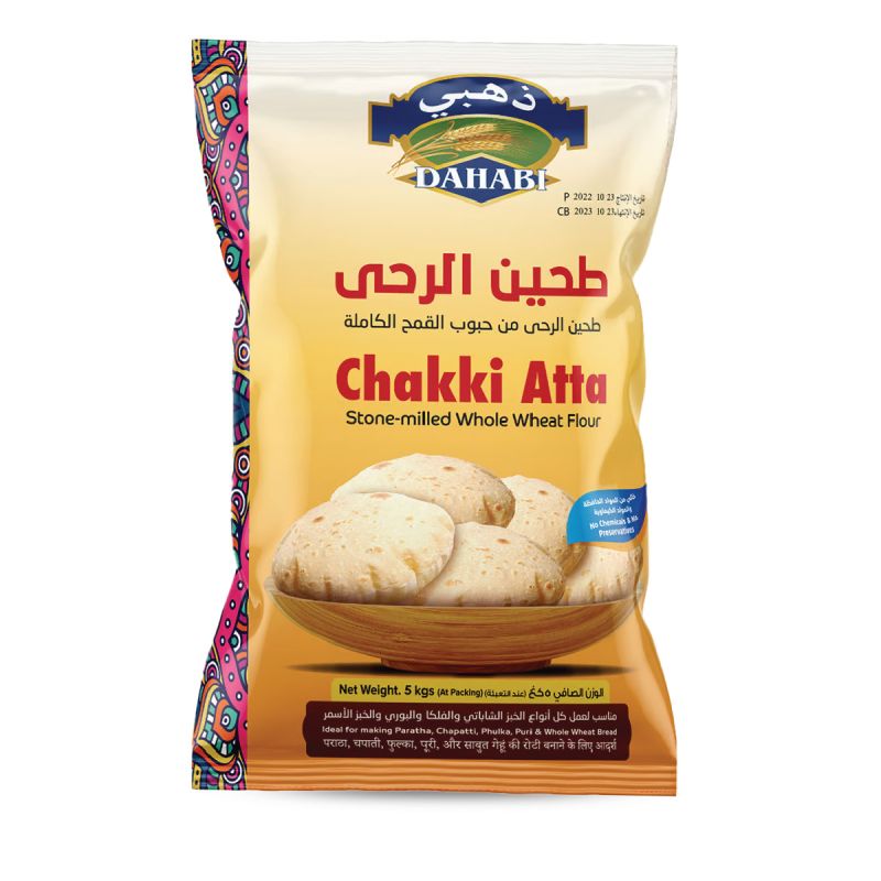 Dahabi Chakki Atta Wheat Flour 5Kg